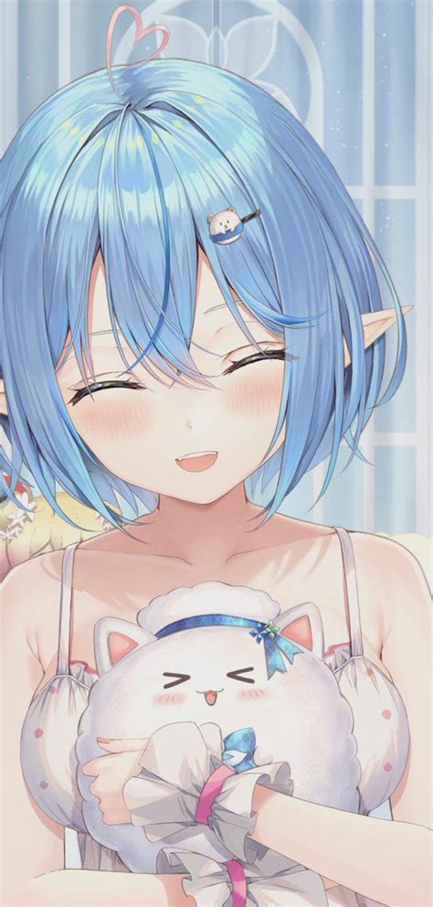 雪花ラミィホロライブ5期生 on Twitter 雪花 キャラクターデザイン かわいいアニメの女の子