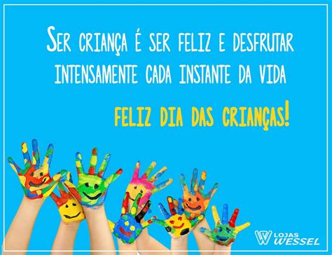 Mensagem de feliz dia das crianças para Facebook e WhatsApp Mensagens