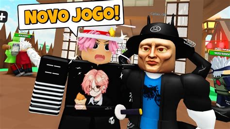 O NOVO MELHOR JOGO DE ANIME DO ROBLOX FEITO POR BRASILEIROS YouTube
