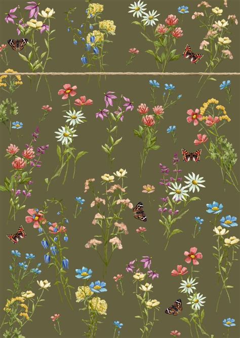 Mooie Verjaardagskaart Met Wilde Bloemen Kaartje2go