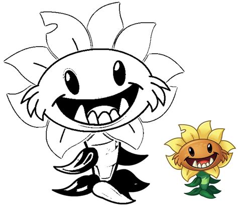 42 Dibujos Para Colorear Plantas Vs Zombies 3 Para Colorear