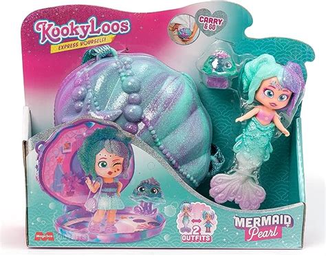 KOOKY LOOS LALECZKA SYRENA MERMAID PEARL LALECZKA SYRENKA TOREBKA