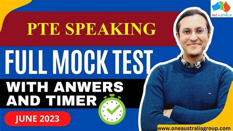 PTE Speaking Mock Test With Answers Improve Your English Proficiency