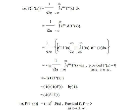 fourier transforms