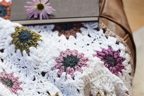 Crochet Flower Granny Square Blanket Pattern Best Flower Site