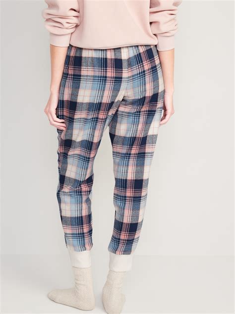 Printed Flannel Jogger Pajama Pants Old Navy