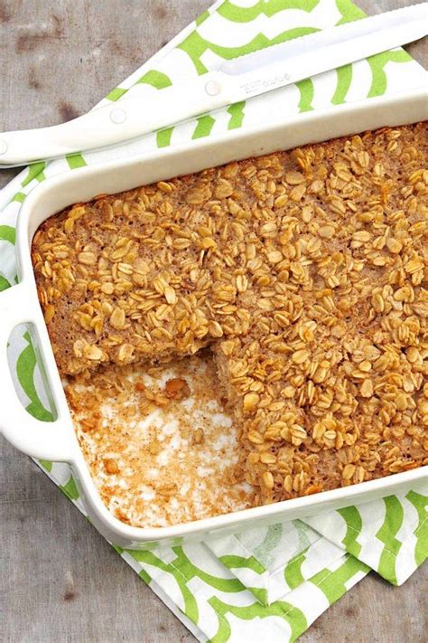 Amische Gebackene Haferflocken Baked Oats Amish Baked Oatmeal