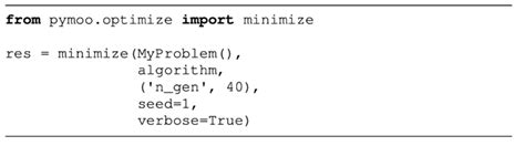 pymoo multi objective optimization in python arkiwang 博客园