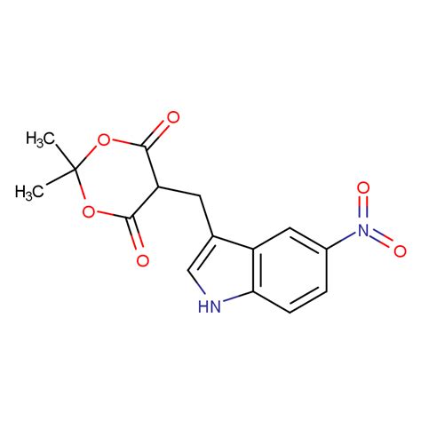 1 3 Dioxane 4 6 Dione 2 2 Dimethyl 5 5 Nitro 1H Indol 3 Yl Methyl
