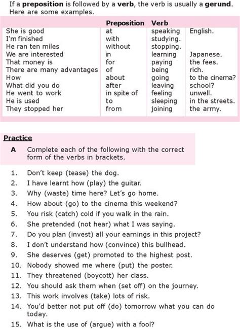 English Worksheets For Grade Grammar Worksheets English Grammar