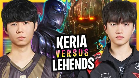 T1 KERIA Vs GEN LEHENDS T1 Keria Plays Nautilus Support Vs Lehends