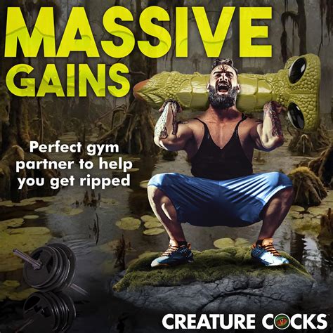 Scaly Swamp Monster 3 Foot Giant Dildo The Bdsm Toy Shop