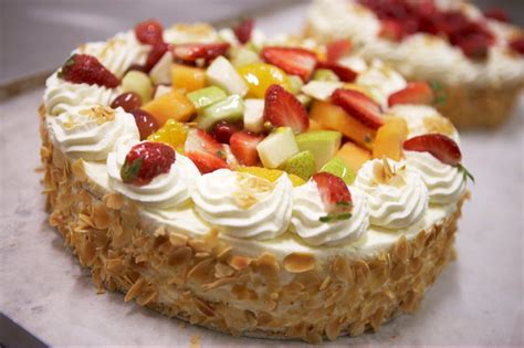 Pompadour Fruit Salad Cake Chez Jean Claude Patisserie