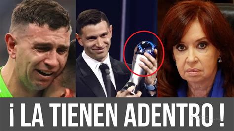 El Dibu Martínez se quebró y se la mandó a guardar a los K Se lo