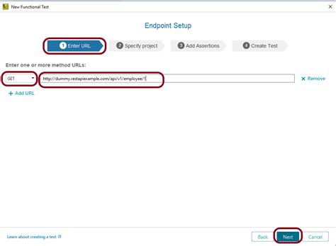 how to create functional tests in readyapi qa automation expert