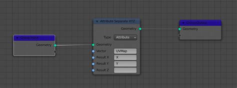 using uv coordinates for working with mesh geometry