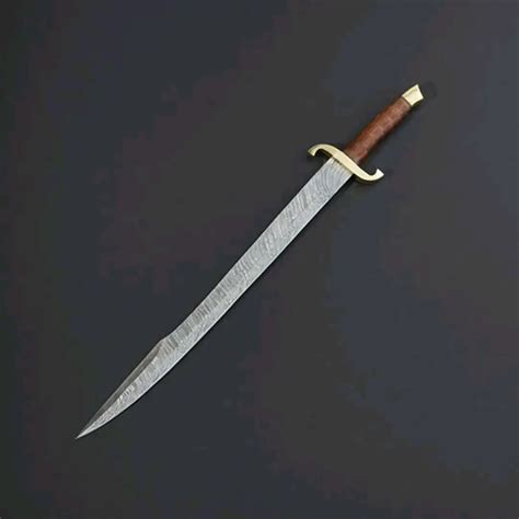 Custom Handmade Damascus Steel Sword Damascus Shop