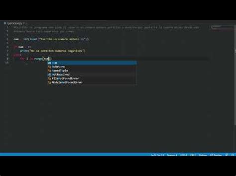 Ejercicio 4 Bucles Programación en Python YouTube