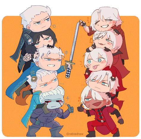 Dante Devil May Cry Nelo Angelo V Devil May Cry Vergil Devil May Cry Devil May Cry