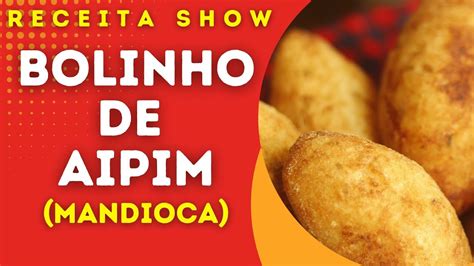 BOLINHO DE AIPIM MANDIOCA RECHEIO DE CARNE MOÍDA RECEITA FÁCIL