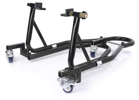 Stojak Motocyklowy z Kółkami COMBO Przód Tył 350KG M80171