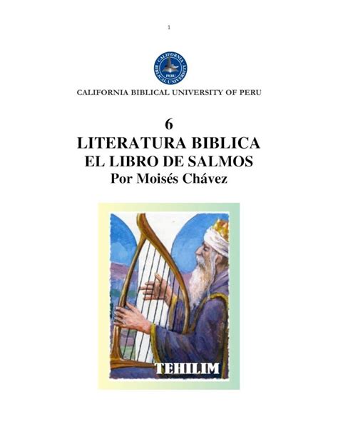 PDF 6 LITERATURA BIBLICA 2020 07 25 3 LITERATURA BIBLICA 19 Las
