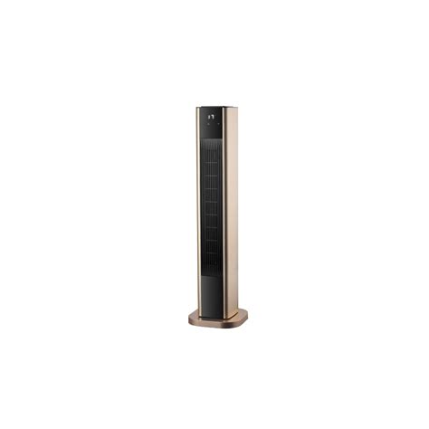 Radiateur soufflant en céramique VERTICAL 2000w Gold Oscillant FABRILAMP