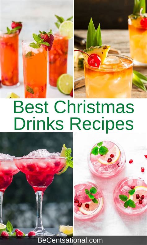 Easy Christmas Cocktail Recipes To Please A Crowd Christmas