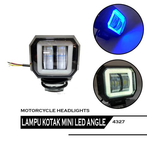 Jual Lampu Tembak Sorot 24 Volt LED CWL Daymaker Mini 2 Mata 4D Bar