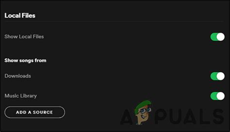 spotify local files not showing try these solutions