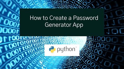 How To Create A Password Generator App In Python Sourcecodester