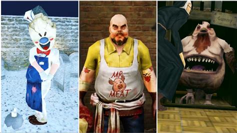 Ice Scream 2 Vs Mr Meat 2 Vs Evil Nun 2 YouTube