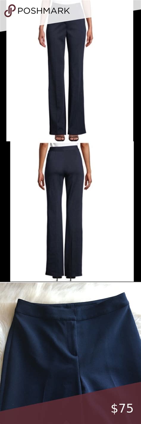 Spotted While Shopping On Poshmark St John Navy Blue Trouser Pants
