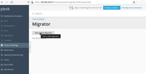 Layerstack Tutorials Layerstack How To Migrate A Plesk Server To Layerstack