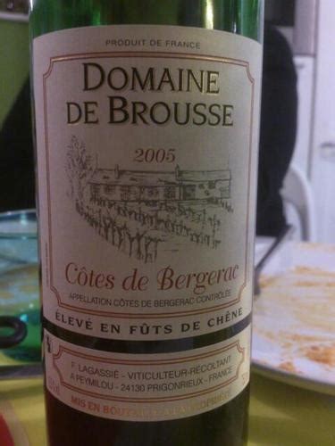 Domaine de Brousse Côtes De Bergerac Vivino Australia