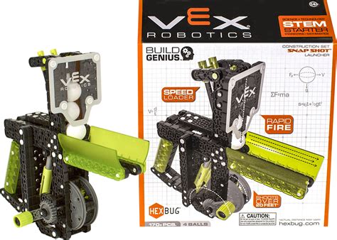 Customer Reviews HEXBUG VEX Robotics Snap Shot Black 406 4558 Best Buy