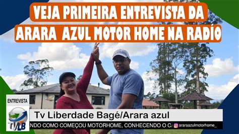 VEJA PRIMEIRA ENTREVISTA DA ARARA AZUL Entrevista Na Tv Liberdade