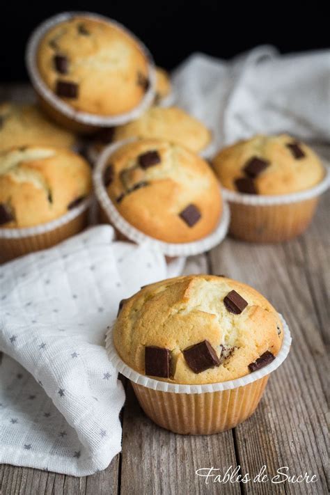 Muffin Con Gocce Di Cioccolato Fables De Sucre Mini Desserts