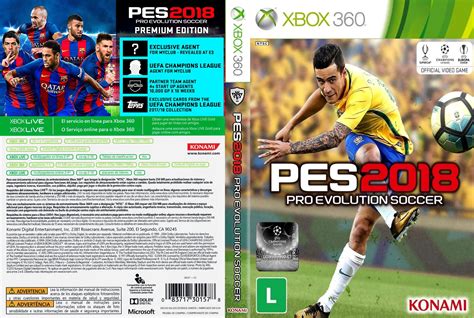 Pro Evolution Soccer 2018 Xbox 360 Ultra Capas