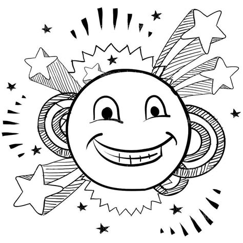Ocho Cara Sonriente Para Colorear Imprimir E Dibujar ColoringOnly