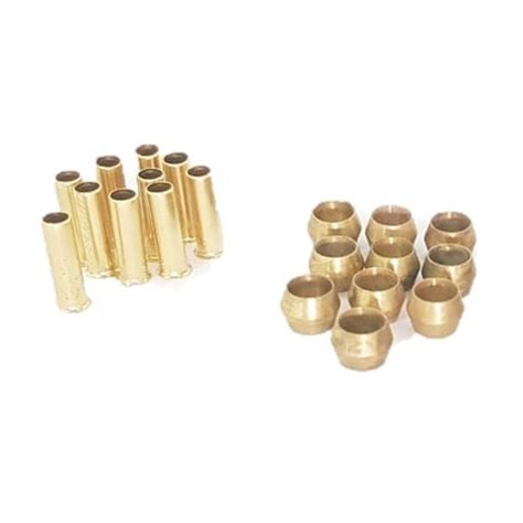 Kit 10 Anilha E Inserto 1 4 Tubo Cobre Shopee Brasil