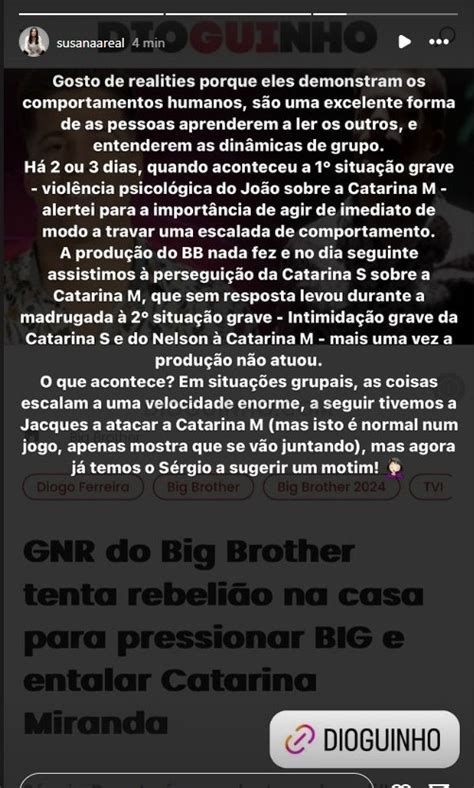 Big Brother Sérgio Duarte GNR a sugerir um motim no reality show
