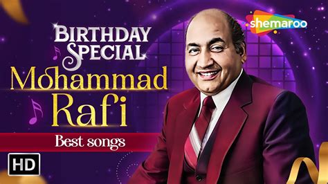 Dard Compilation Mohd Rafi Hit Songs Mohd Rafi Birthday Special