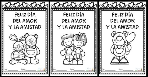Portada Tarjetas Amor Y Amistad