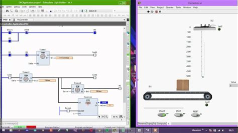 Labview Schneider Plc Simulation Opc Server Youtube