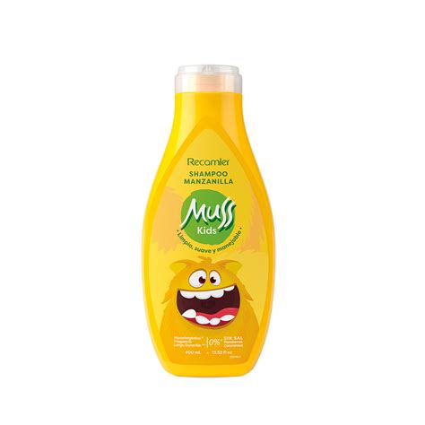 Shampoo Manzanilla Hipoalergénico MUSS KIDS RECAMIER Gloria Saltos