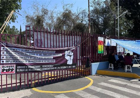 Afiliados Al Bdd De La Secci N Del Snte Cnte Inician Paro De