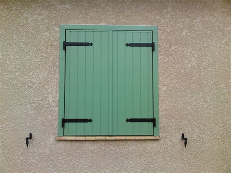 Volets Battants Aluminium Sur Mesure Verts