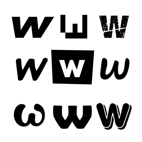 Lowercase Letter W