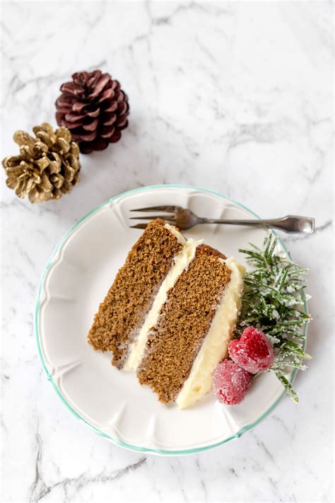 Gingerbread Cake With Cream Cheese Frosting Lip Smacking Food